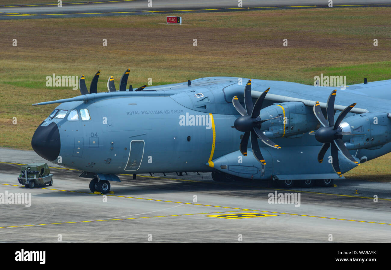 Langkawi, Malaysia - Mar 29, 2019. A Royal Malaysian Air Force (RMAF ...