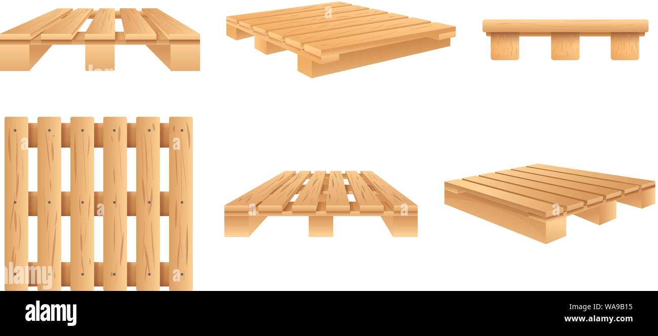 Wood Pallet Cartoon High Resolution Stock Photography and Images - Alamy