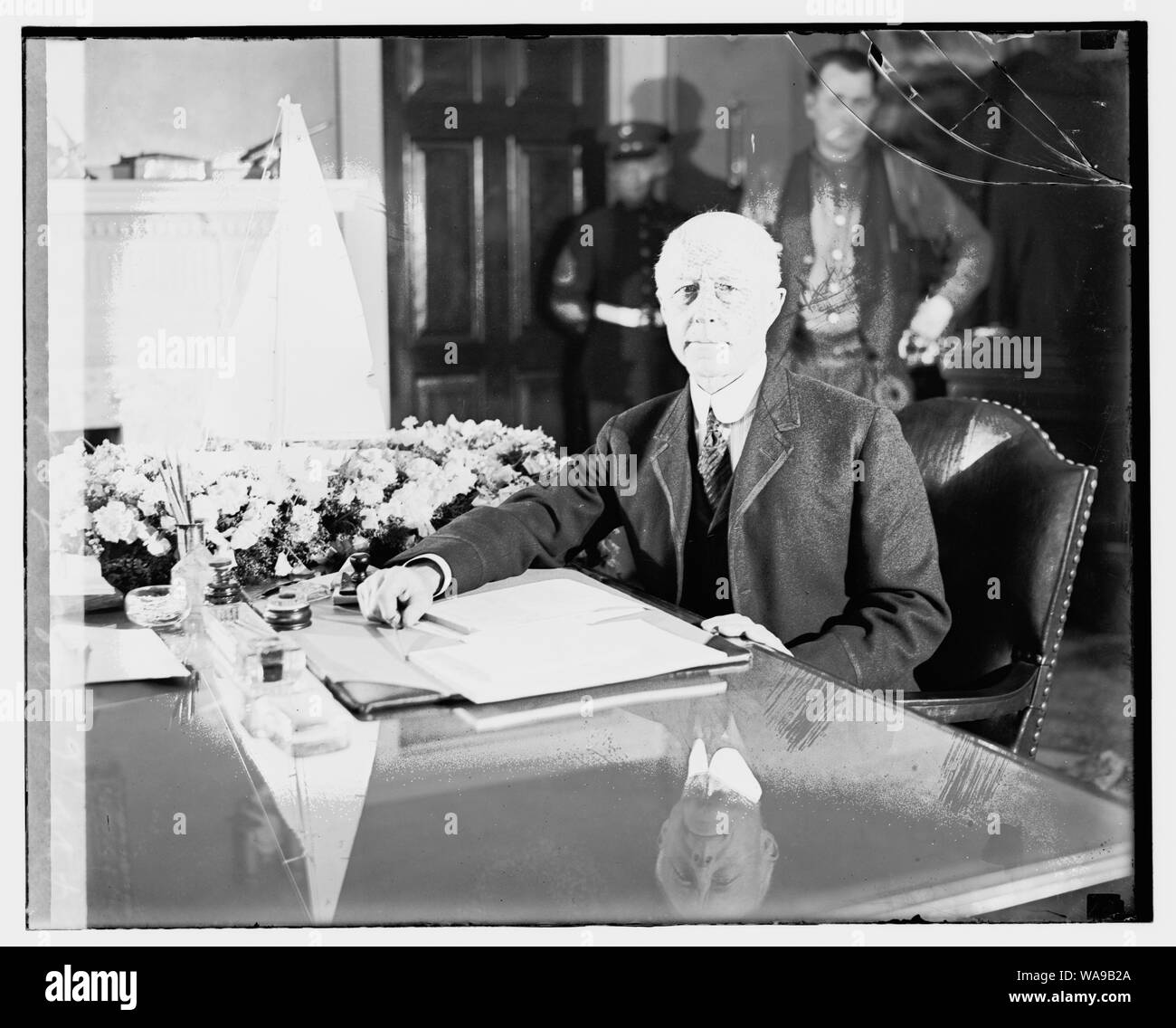 Chas. F. Adams, [3/5/29] Stock Photo - Alamy
