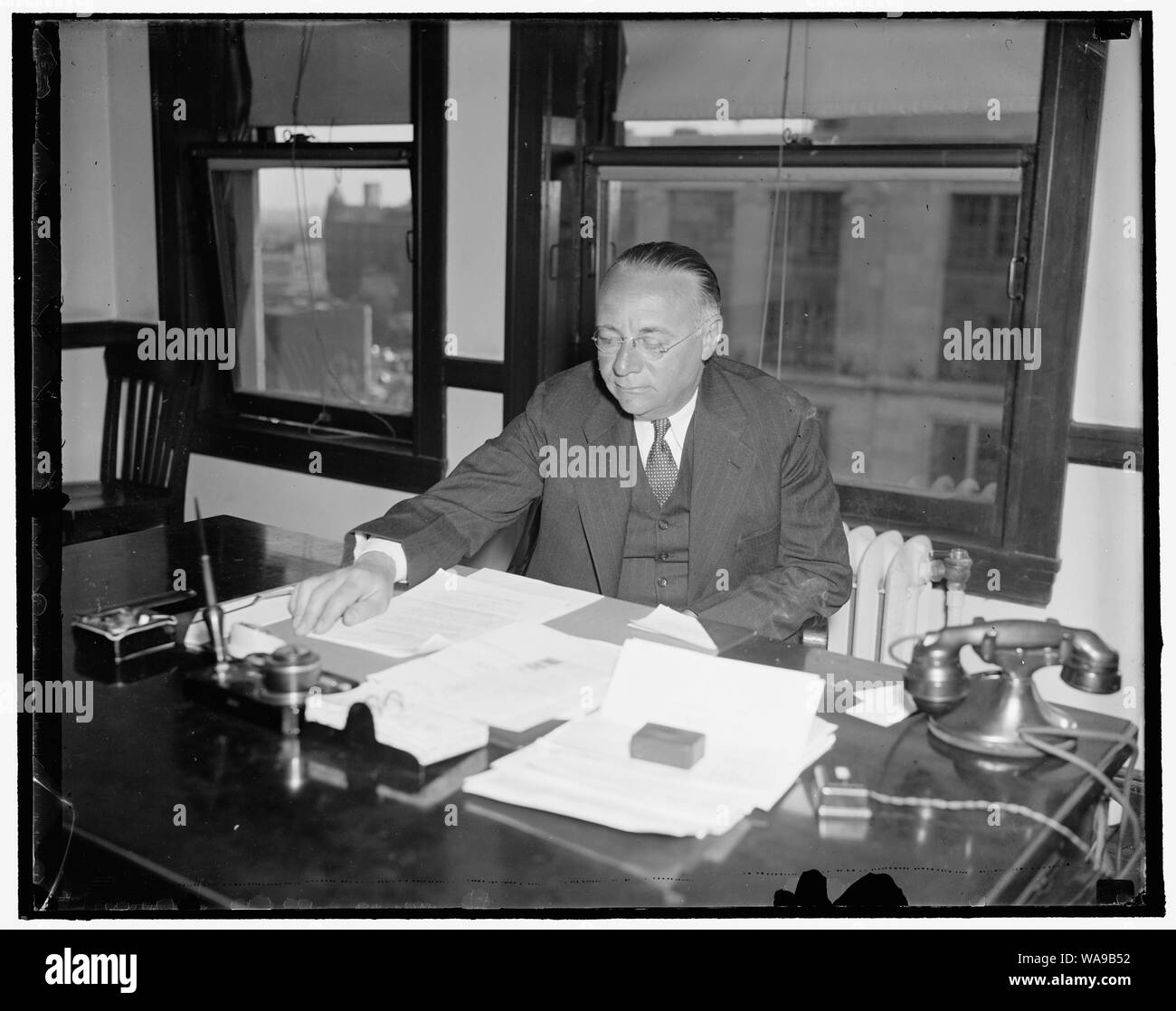 Chas. F. Hosford of Pa. Bituminous Coal Commission Stock Photo - Alamy
