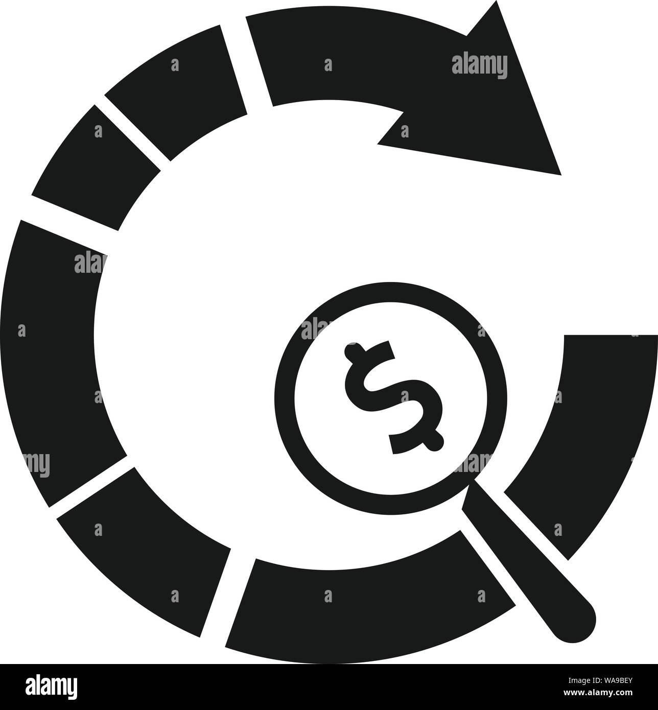 Money payroll icon. Simple illustration of money payroll vector icon ...