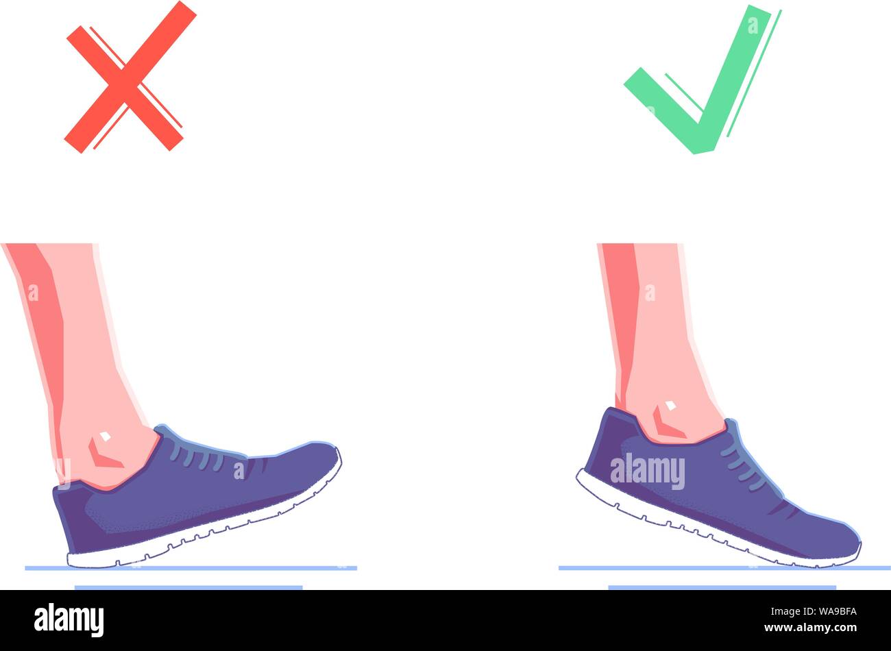 Cartoon running legs hi-res stock photography and images - Alamy