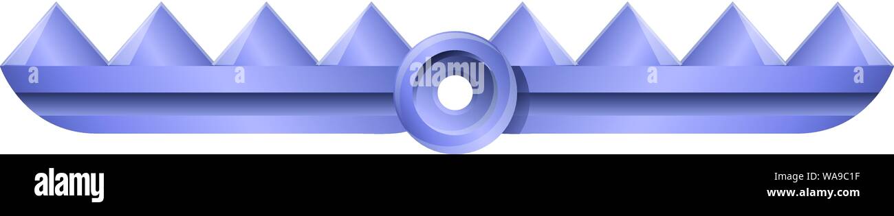Trap icon. Cartoon of trap vector icon for web design isolated on white ...