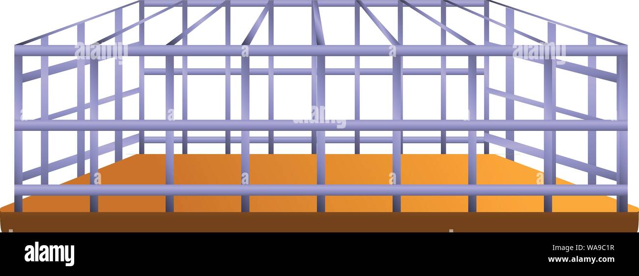 Cage trap icon. Cartoon of cage trap vector icon for web design ...