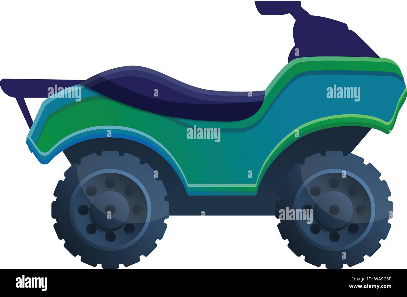 Cartoon Quad Bike