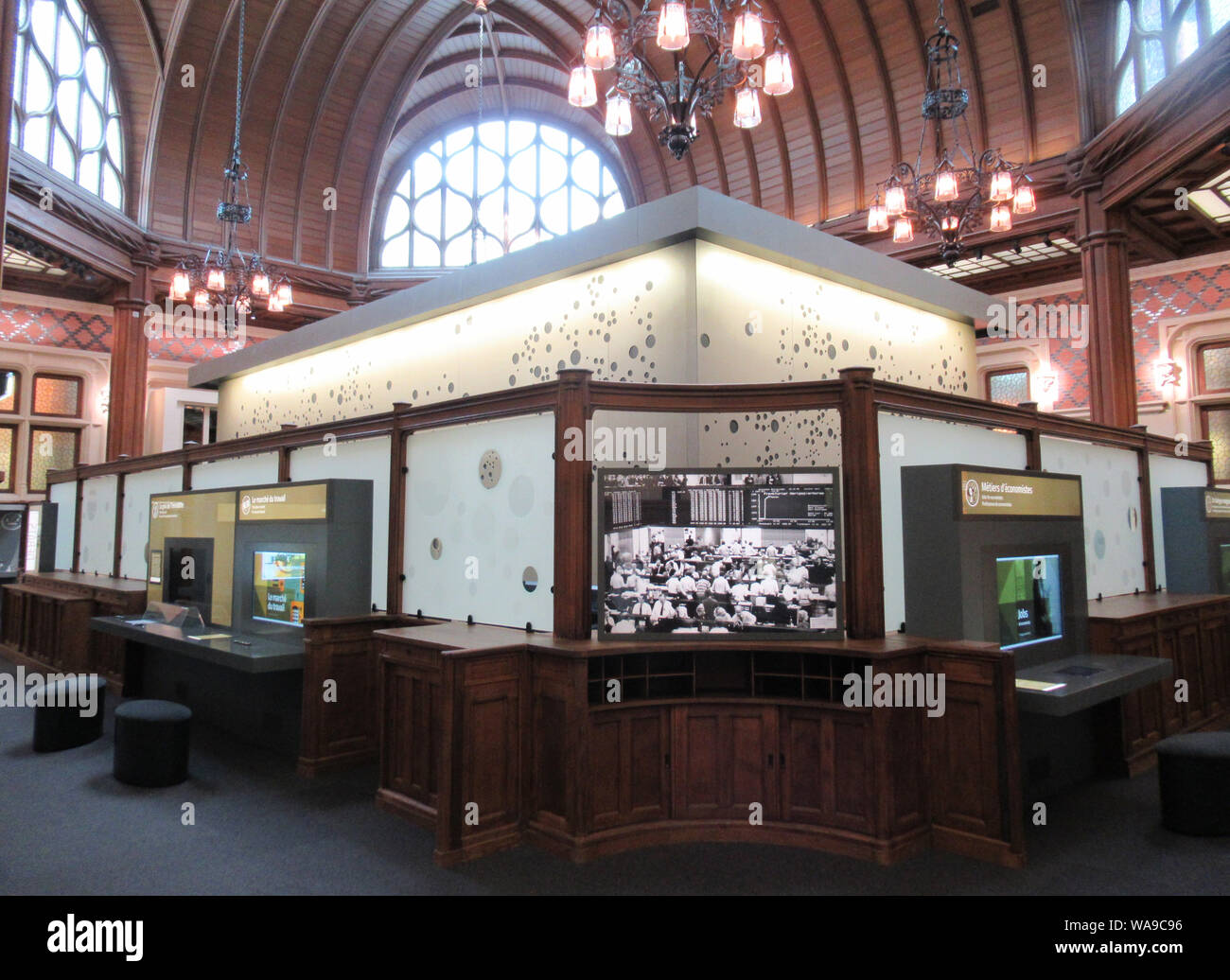 17 July 2019, France, Paris: View into the "Citeco", the first economic ...