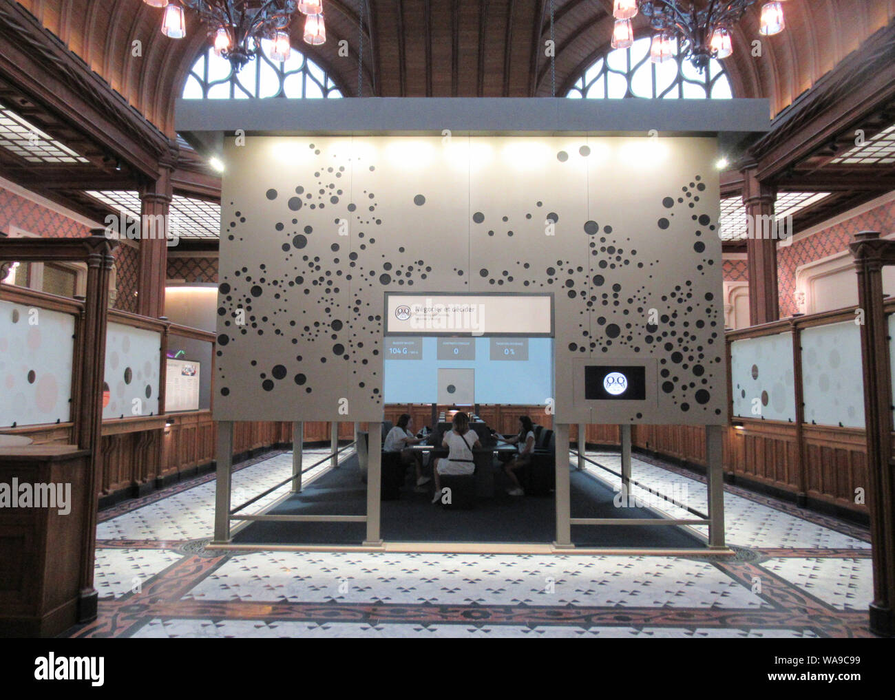 17 July 2019, France, Paris: View into the "Citeco", the first economic ...