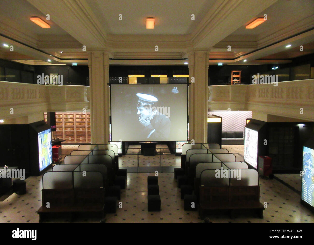 17 July 2019, France, Paris: Excerpts from the short film "The Bank ...