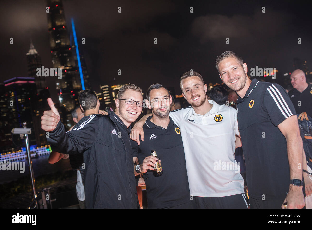Players of Wolverhampton Wanderers F.C. of English League champions ...