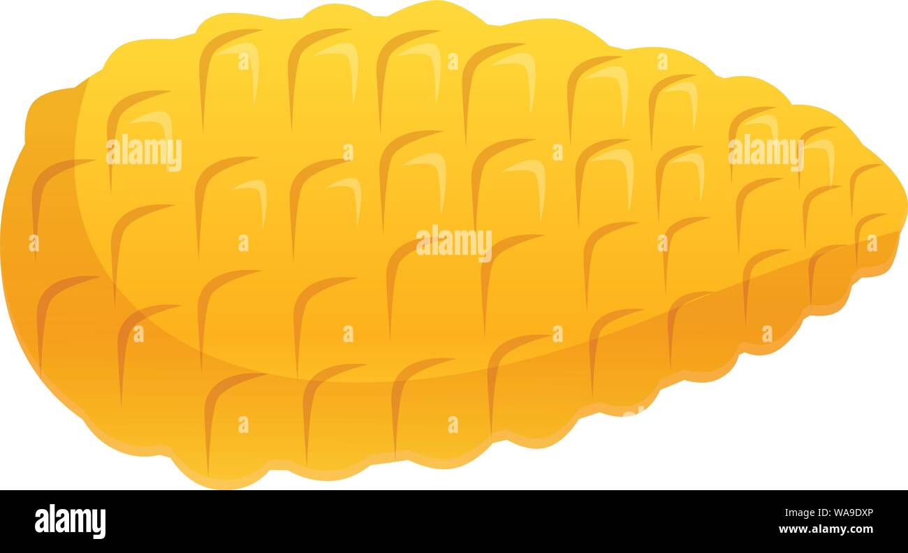 Fresh yellow corn icon. Cartoon of fresh yellow corn vector icon for ...