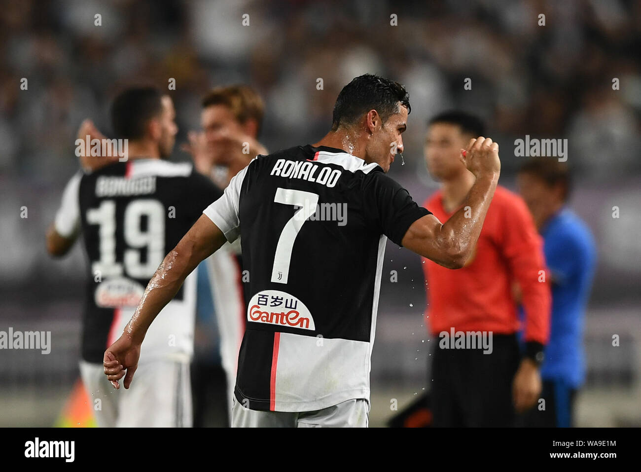 Portuguese football player Cristiano Ronaldo of Juventus F.C ...