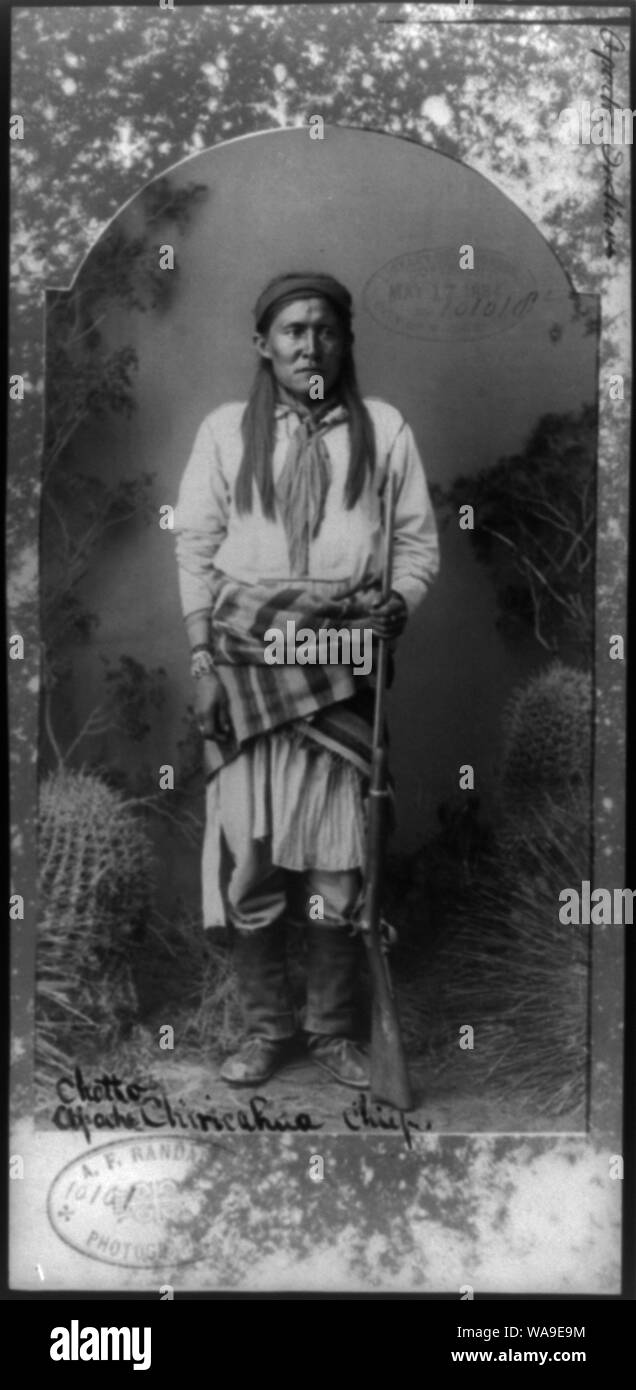 Chatto, Apache Chiricahua chief Stock Photo - Alamy