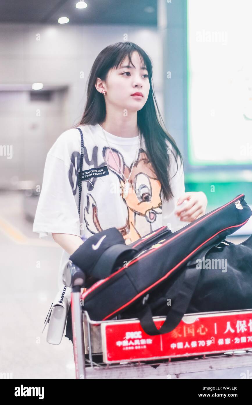 Taiwanese musician and actress Nana Ou-Yang or Ouyang Nana arrives at ...