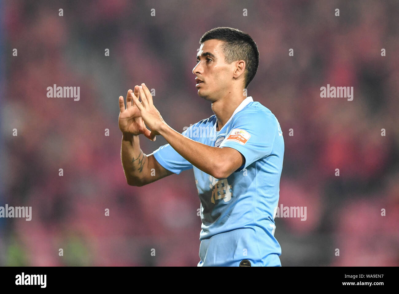 Brazilian football player Leonardo Rodriguez Pereira or simply Leonardo ...