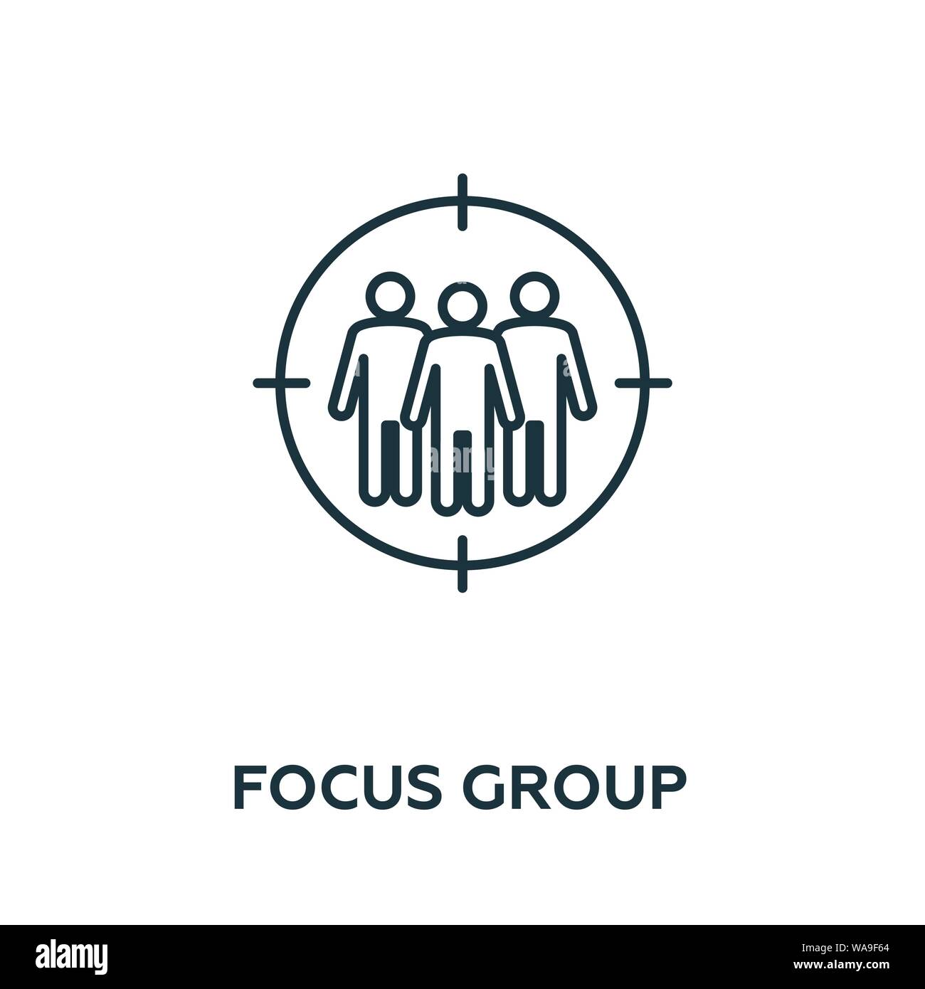 Focus group logo Stock Vector Images - Alamy