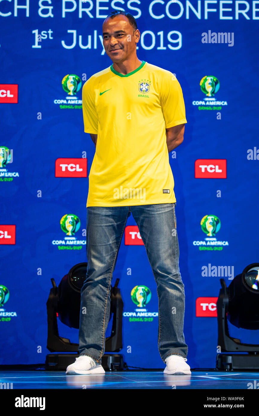 Former Brazilian football player Marcos Evangelista de Morais, known as ...