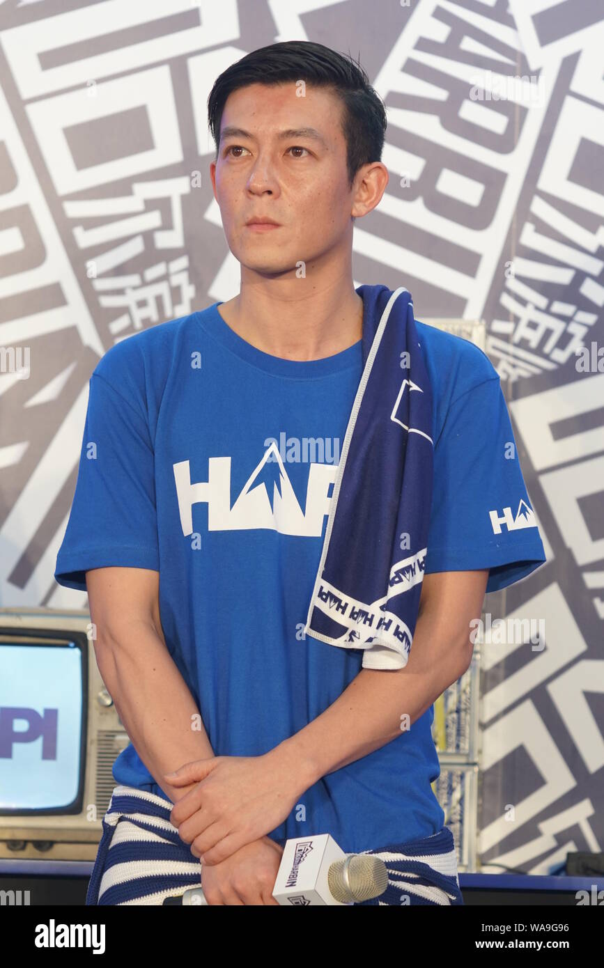 Hong Kong-Canadian actor and rapper Edison Chen attends a promotional ...