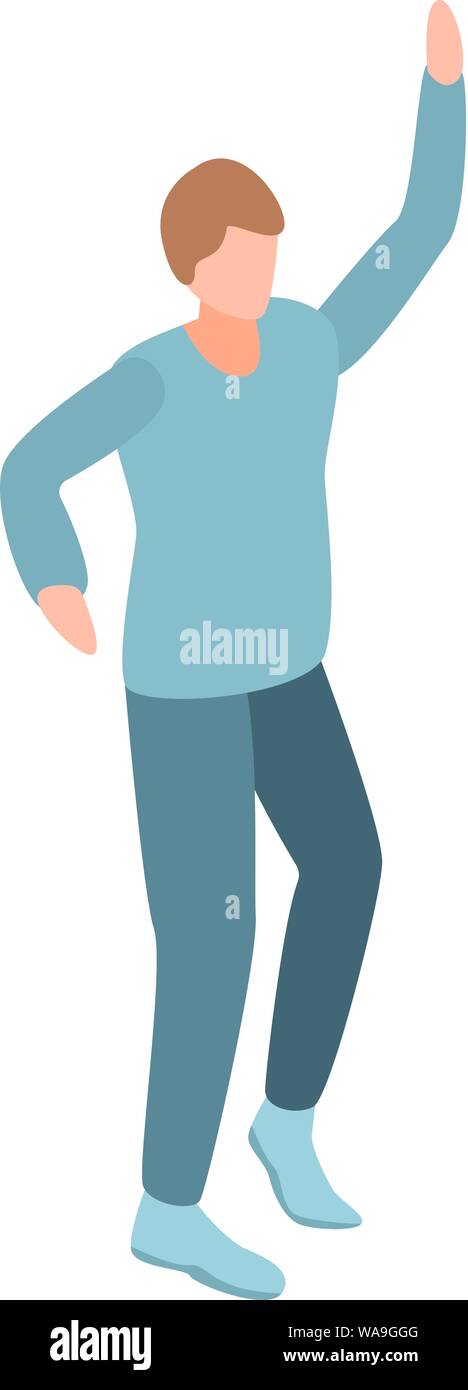 Student dancing icon, isometric style Stock Vector Image & Art - Alamy