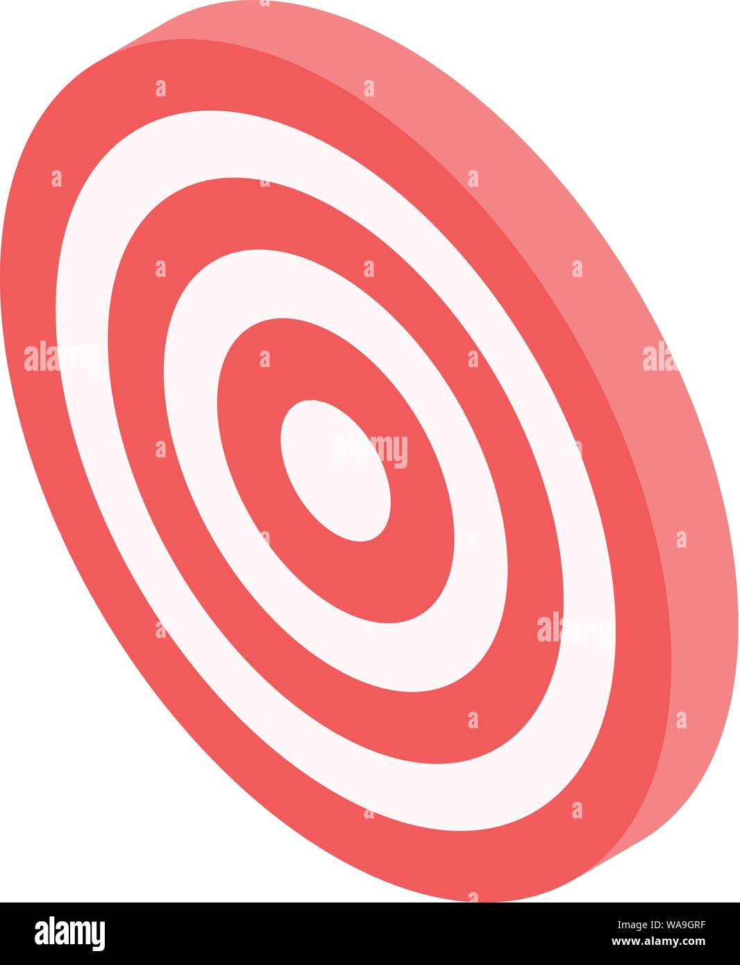 Arch target icon, isometric style Stock Vector Image & Art - Alamy