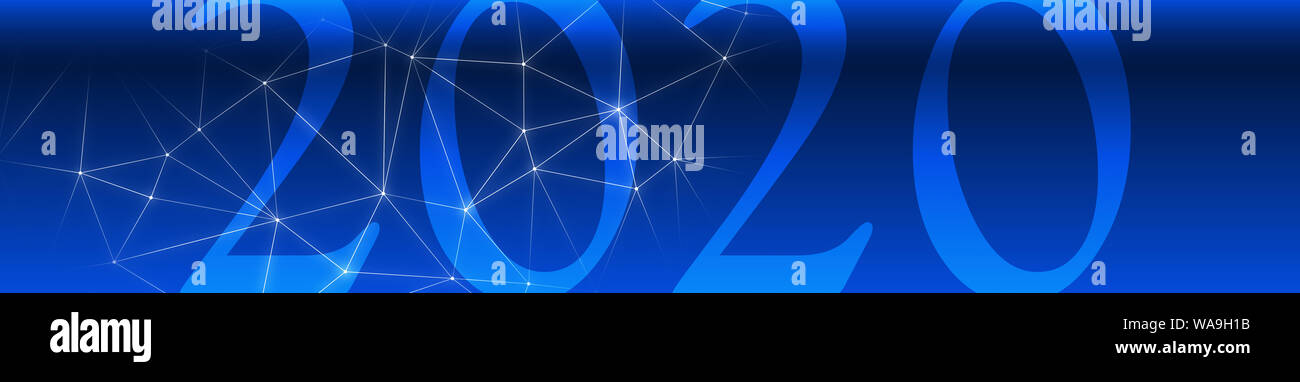 2020 wide poster abstract background Stock Photo - Alamy