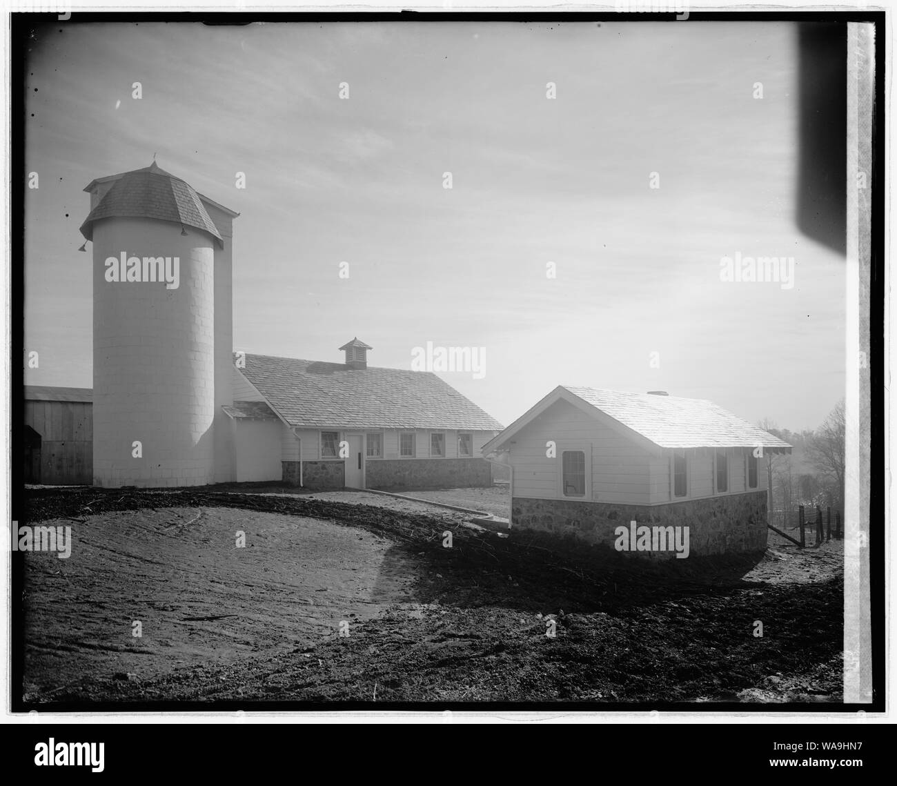 Dairy farms Black and White Stock Photos & Images - Alamy