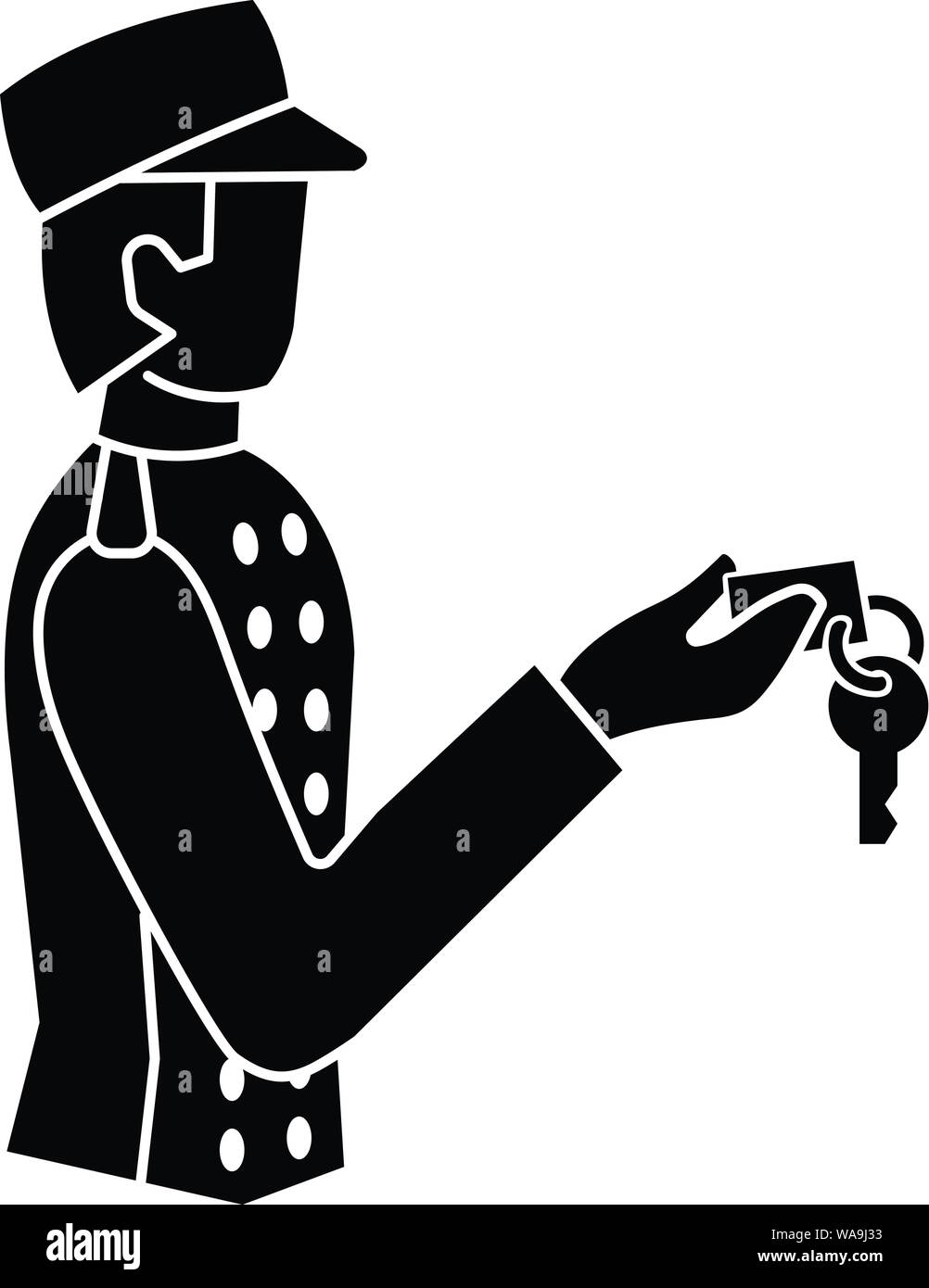 Car valet icon, simple style Stock Vector Image & Art - Alamy