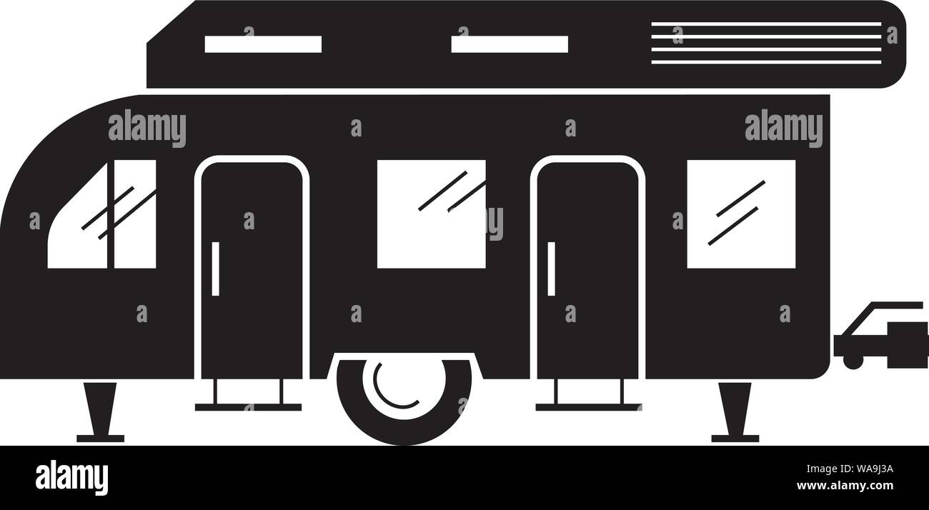 Recreation motorhome icon, simple style Stock Vector Image & Art - Alamy