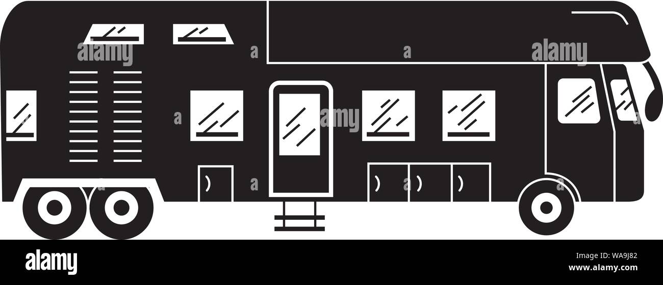 Luxury motorhome icon, simple style Stock Vector Image & Art - Alamy