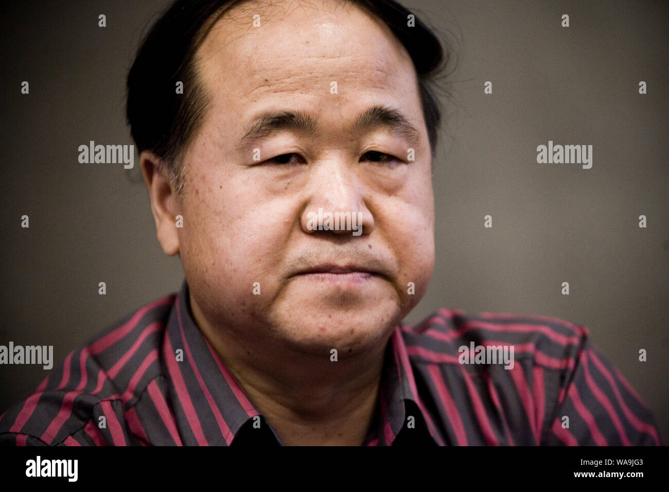 Chinese writer Mo Yan, laureate of the 2012 Nobel Literature Prize, is ...