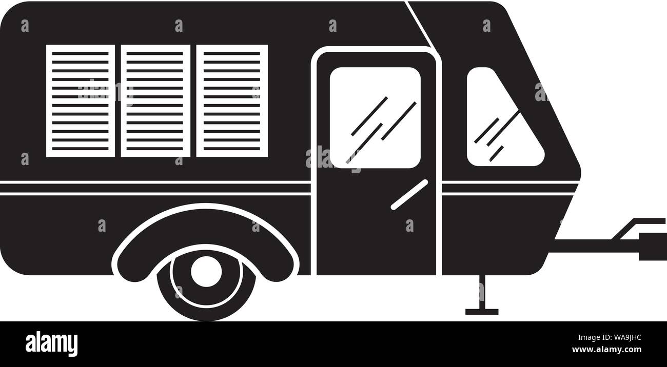Transport motorhome icon, simple style Stock Vector Image & Art - Alamy