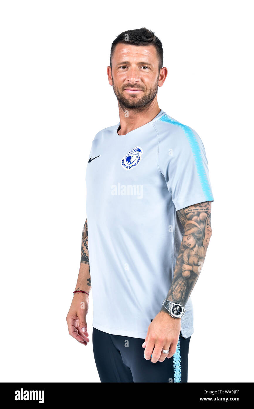 **EXCLUSIVE**Assistant coach Darko Matic of Dalian Yifang F.C. poses ...