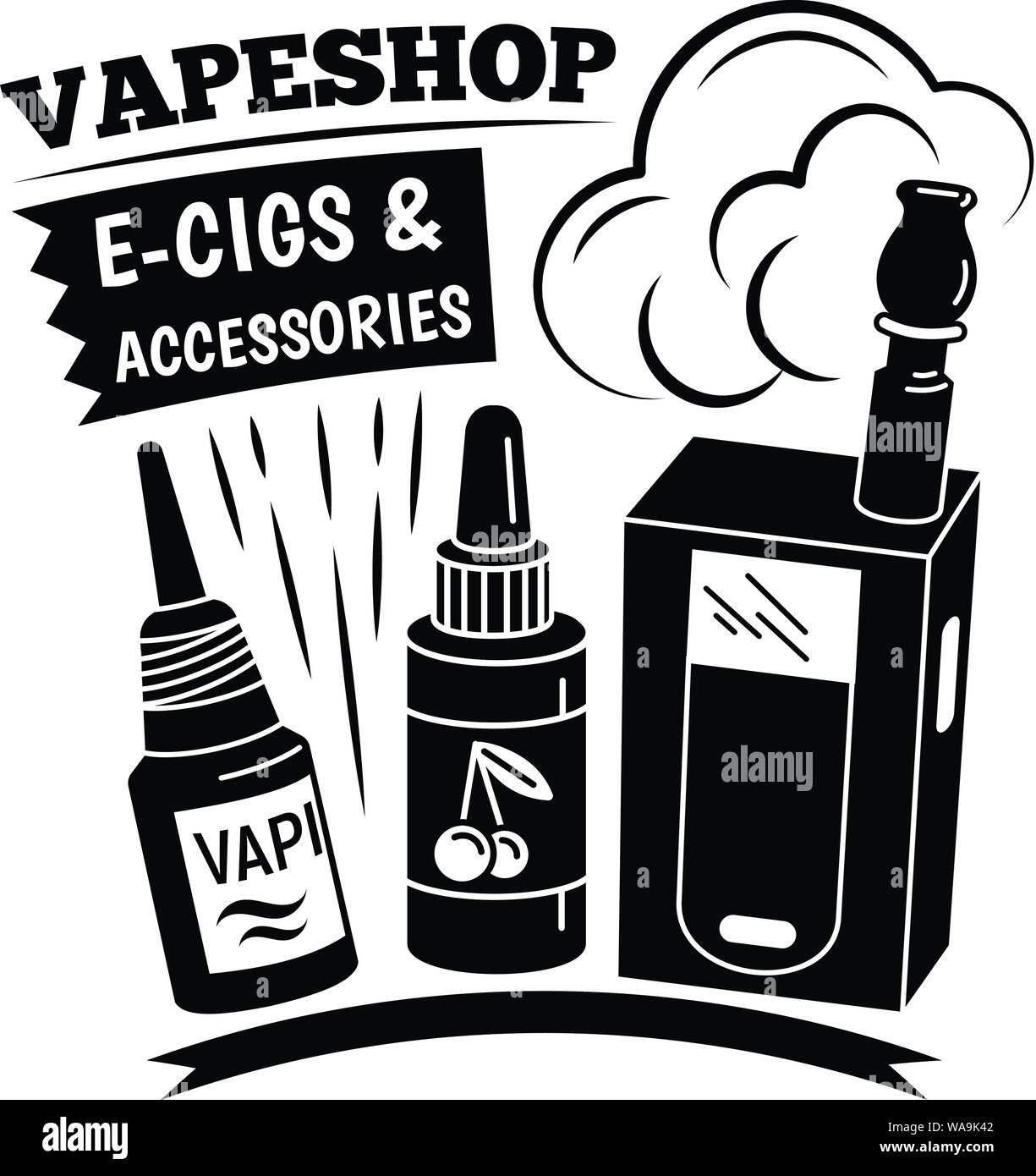 E cig accessory Stock Vector Images - Alamy