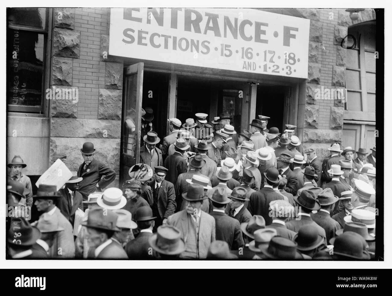 Chicago Convention, 1916 Stock Photo - Alamy