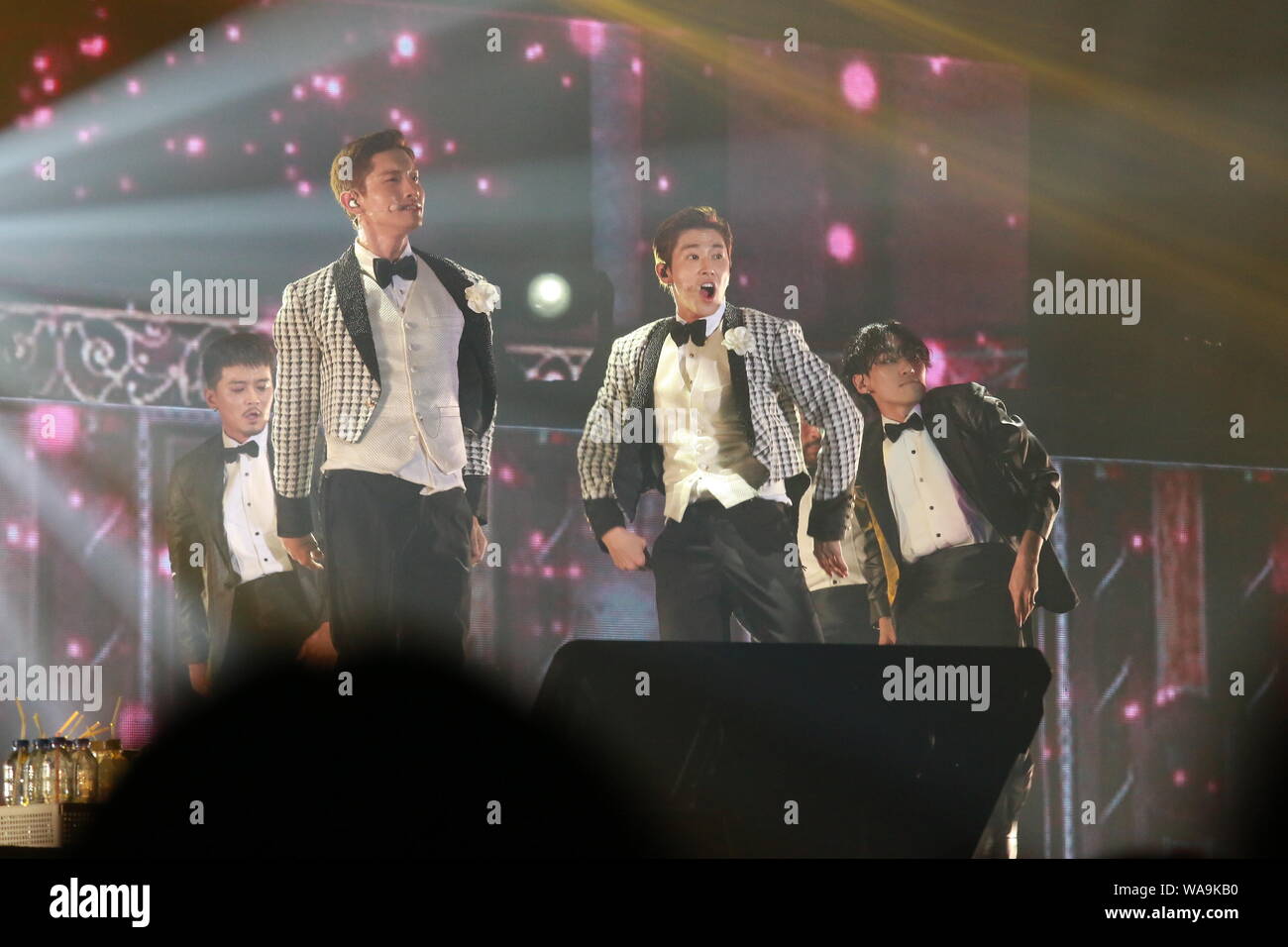 Singers and actors Shim Chang-min, also known by his stage name Max ...