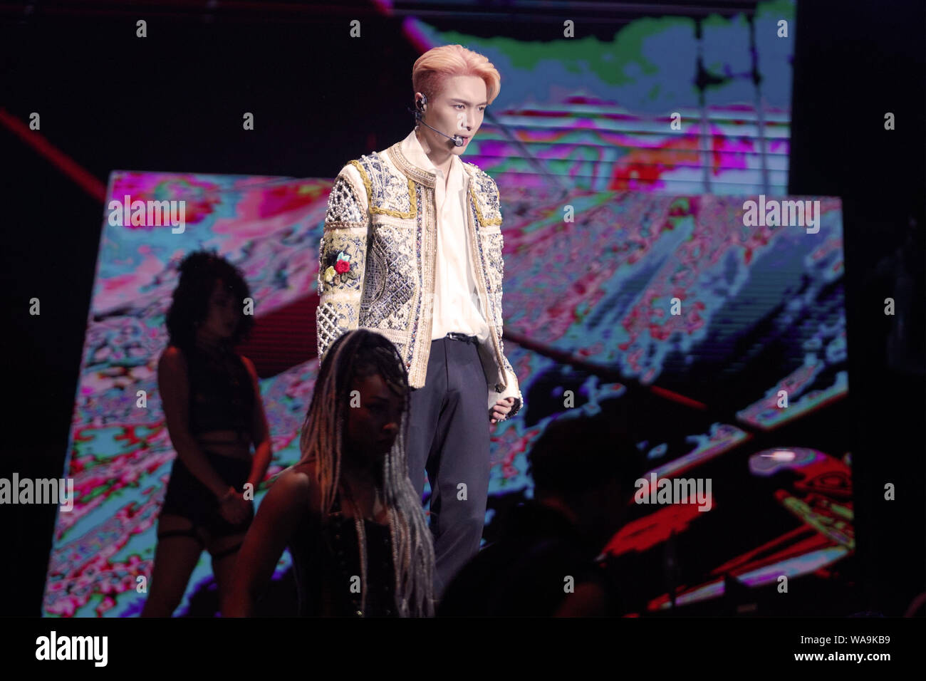 Chinese singer and actor Zhang Yixing, better known as Lay, of South ...