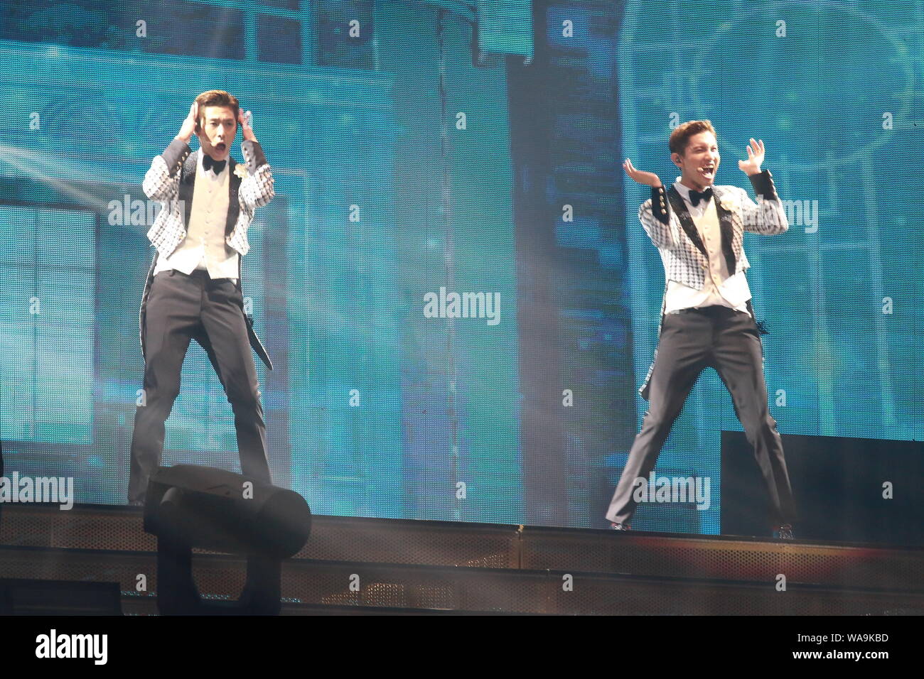 Singers and actors Shim Chang-min, also known by his stage name Max ...