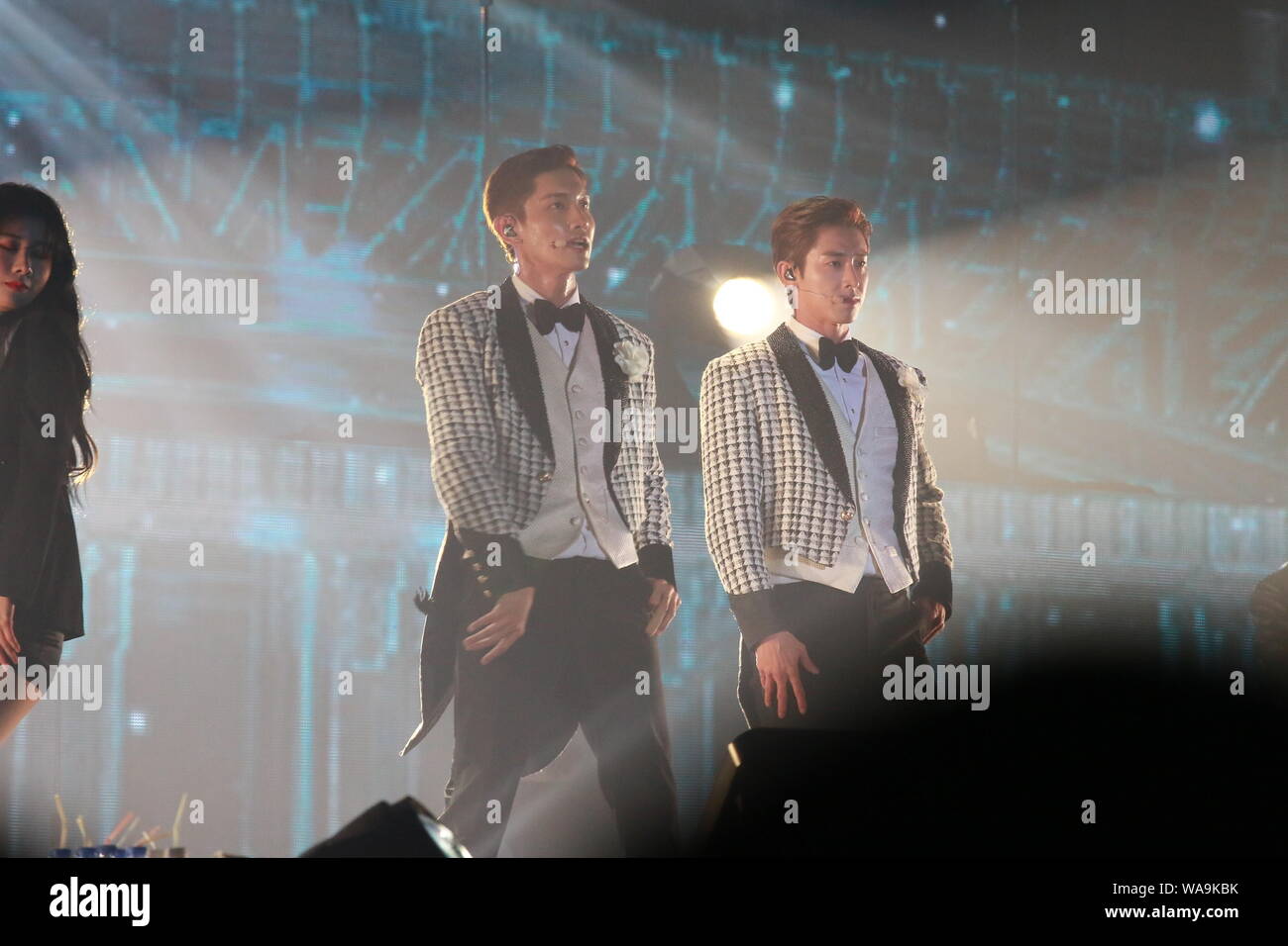 Singers and actors Shim Chang-min, also known by his stage name Max ...