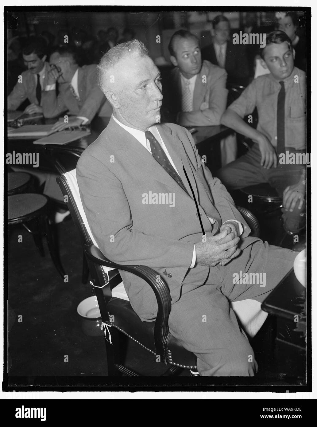 Death of commissioner Black and White Stock Photos & Images - Alamy