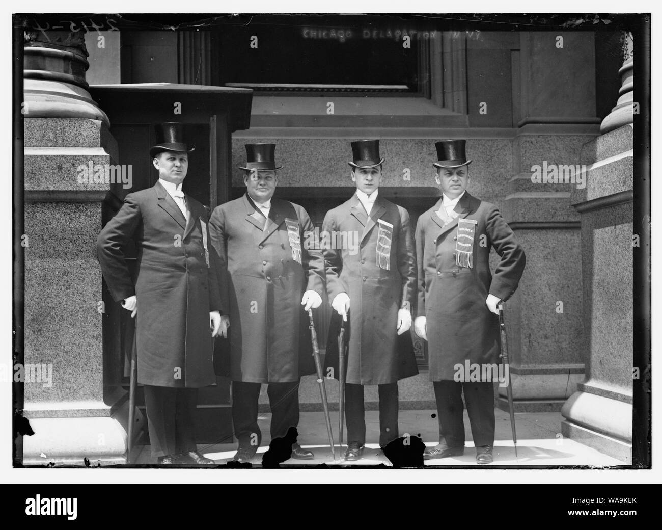 Chicago Delegation in N.Y Stock Photo - Alamy