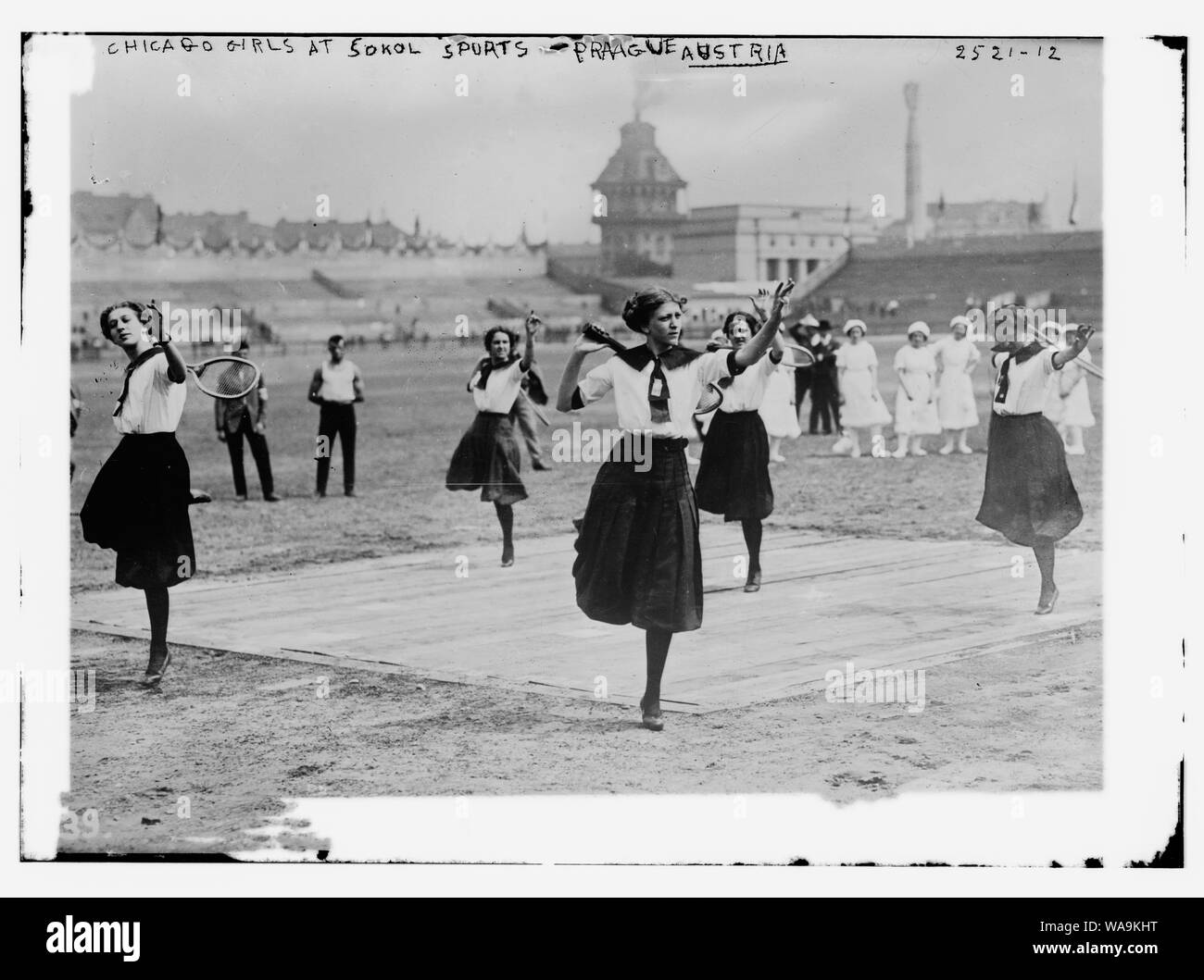 Chicago girls at Sokol Sports, Prague, Austria Stock Photo - Alamy