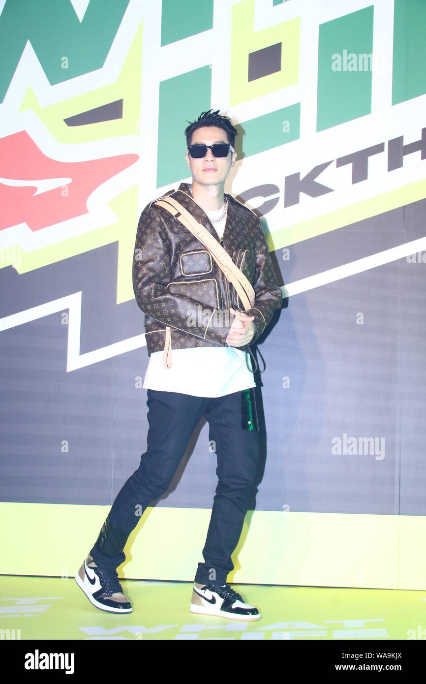 Taiwanese actor and singer Nick Chou attends a fan party for new EP ...