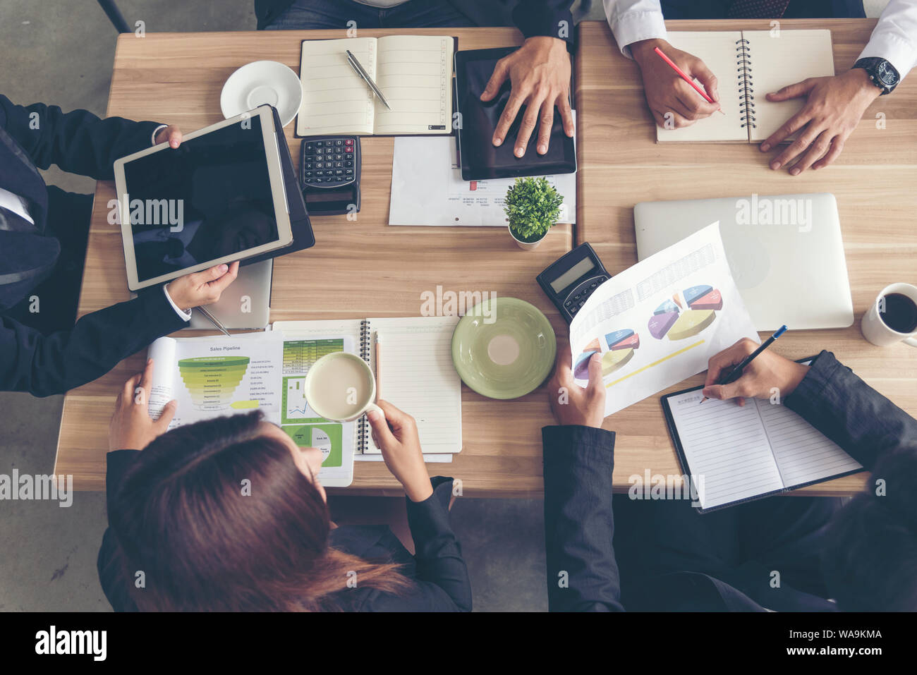 Teamwork Concept. Collaboration Team Meeting Communication with ...