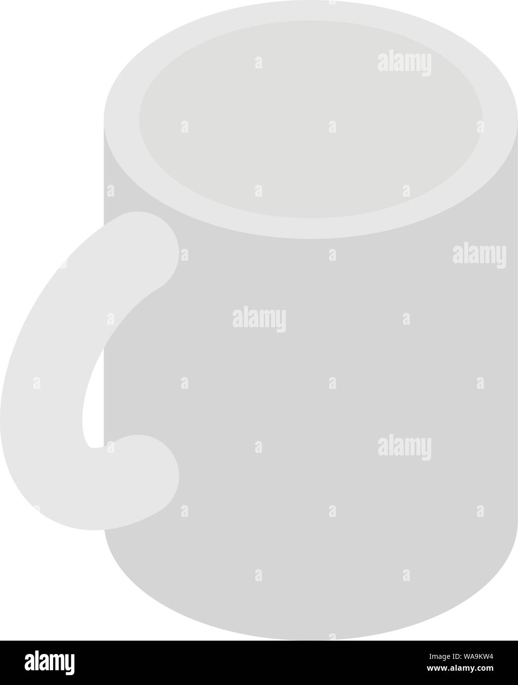 3d cartoon mug Black and White Stock Photos & Images - Alamy