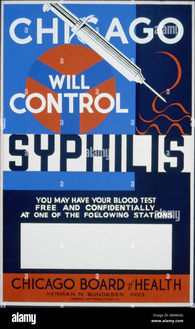 Syphilis poster hi-res stock photography and images - Alamy