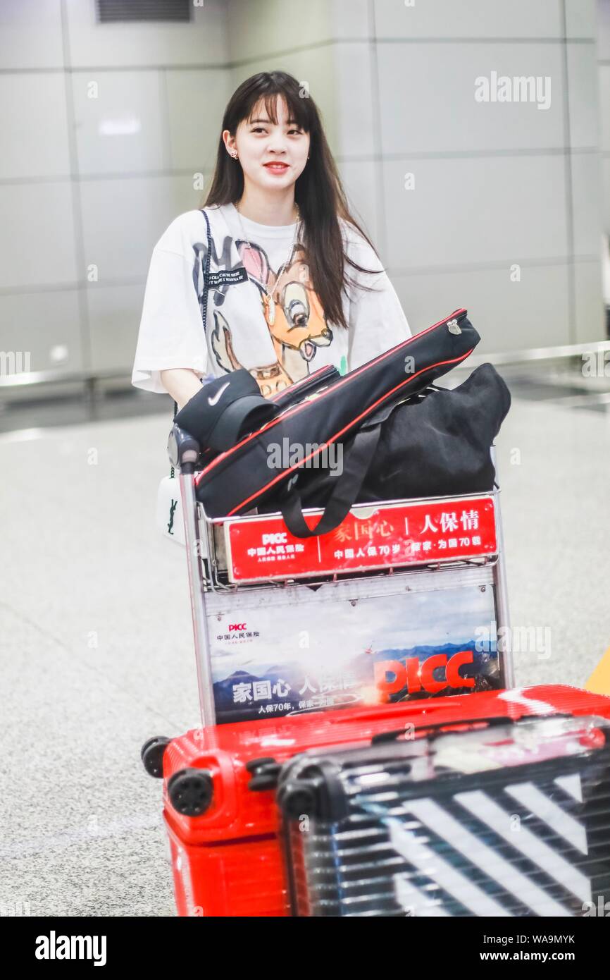 Taiwanese musician and actress Nana Ou-Yang or Ouyang Nana arrives at ...