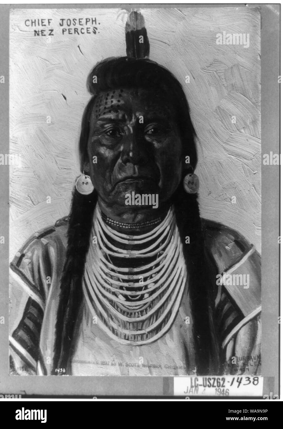 Chief Joseph, Nez Perces Stock Photo - Alamy