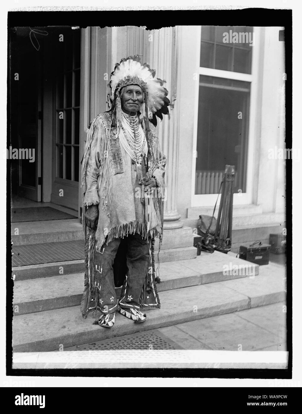 Chief Red Tomohawk, 6/20/29 Stock Photo - Alamy