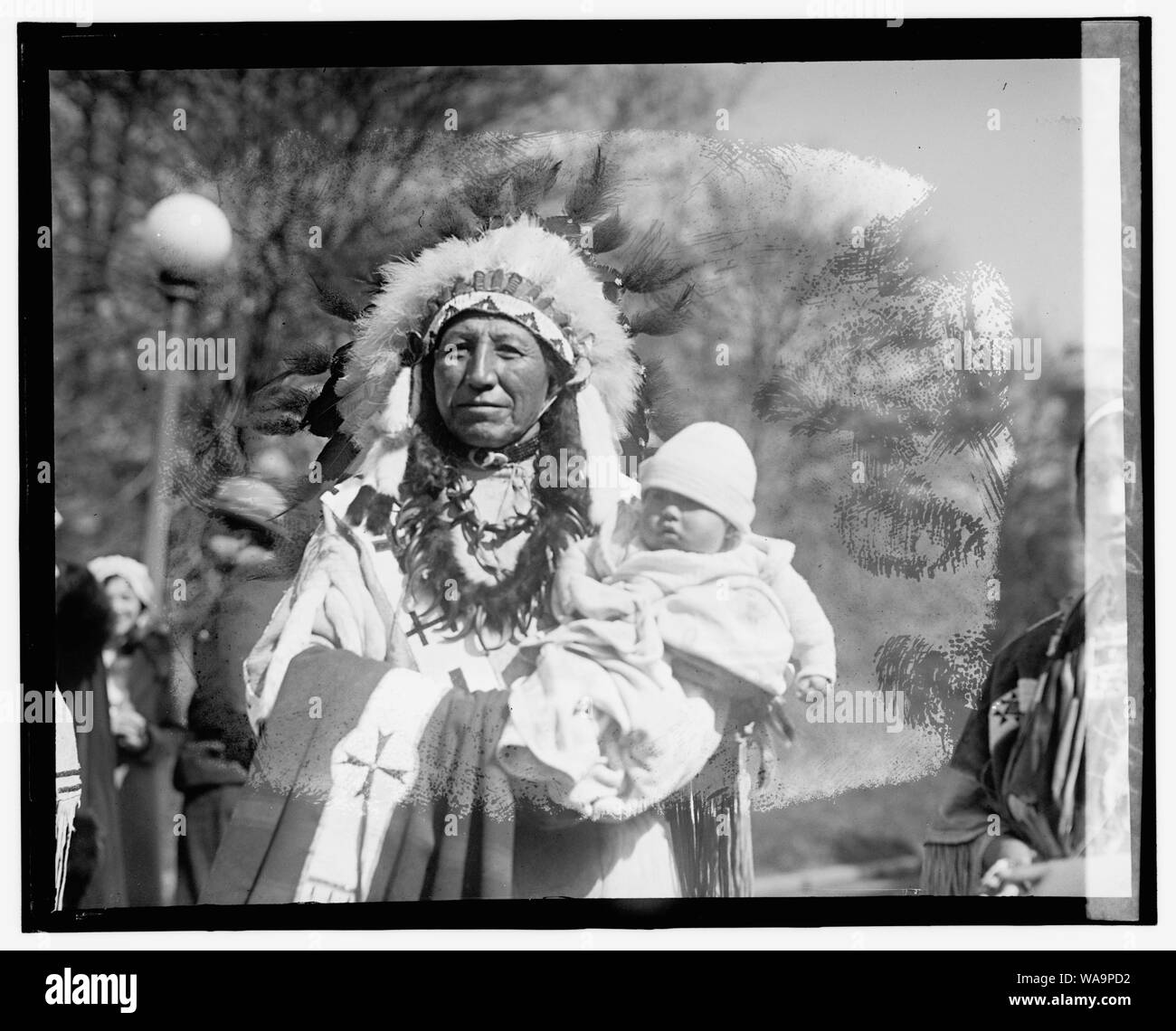 Chief Spotted Crow, 3/6/29 Stock Photo - Alamy