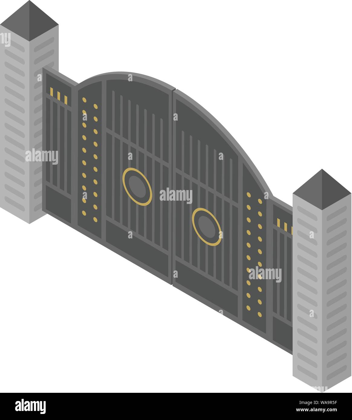 Fairy gates Cut Out Stock Images & Pictures - Alamy