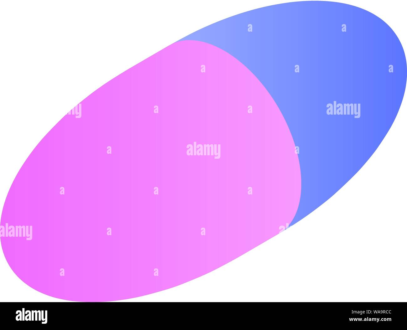 Pink blue capsule icon, isometric style Stock Vector Image & Art - Alamy